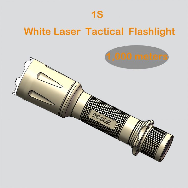 white laser Tactical Flashlight